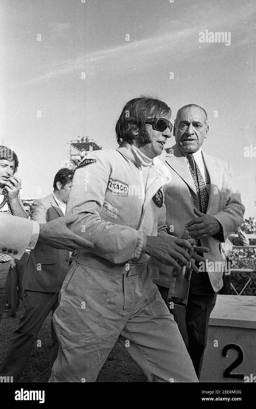 Brazilian car racer Emerson Fittipaldi at the Gran Premio Argentina ...