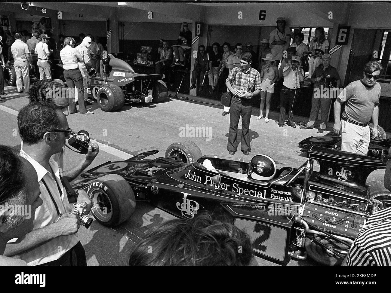Brazilian car racer Emerson Fittipaldi at the Gran Premio Argentina ...
