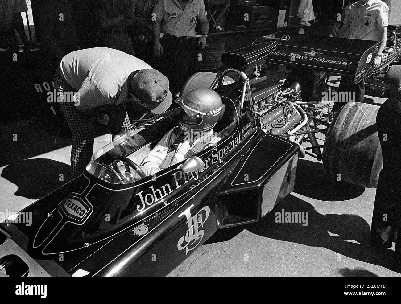 Brazilian car racer Emerson Fittipaldi at the Gran Premio Argentina ...
