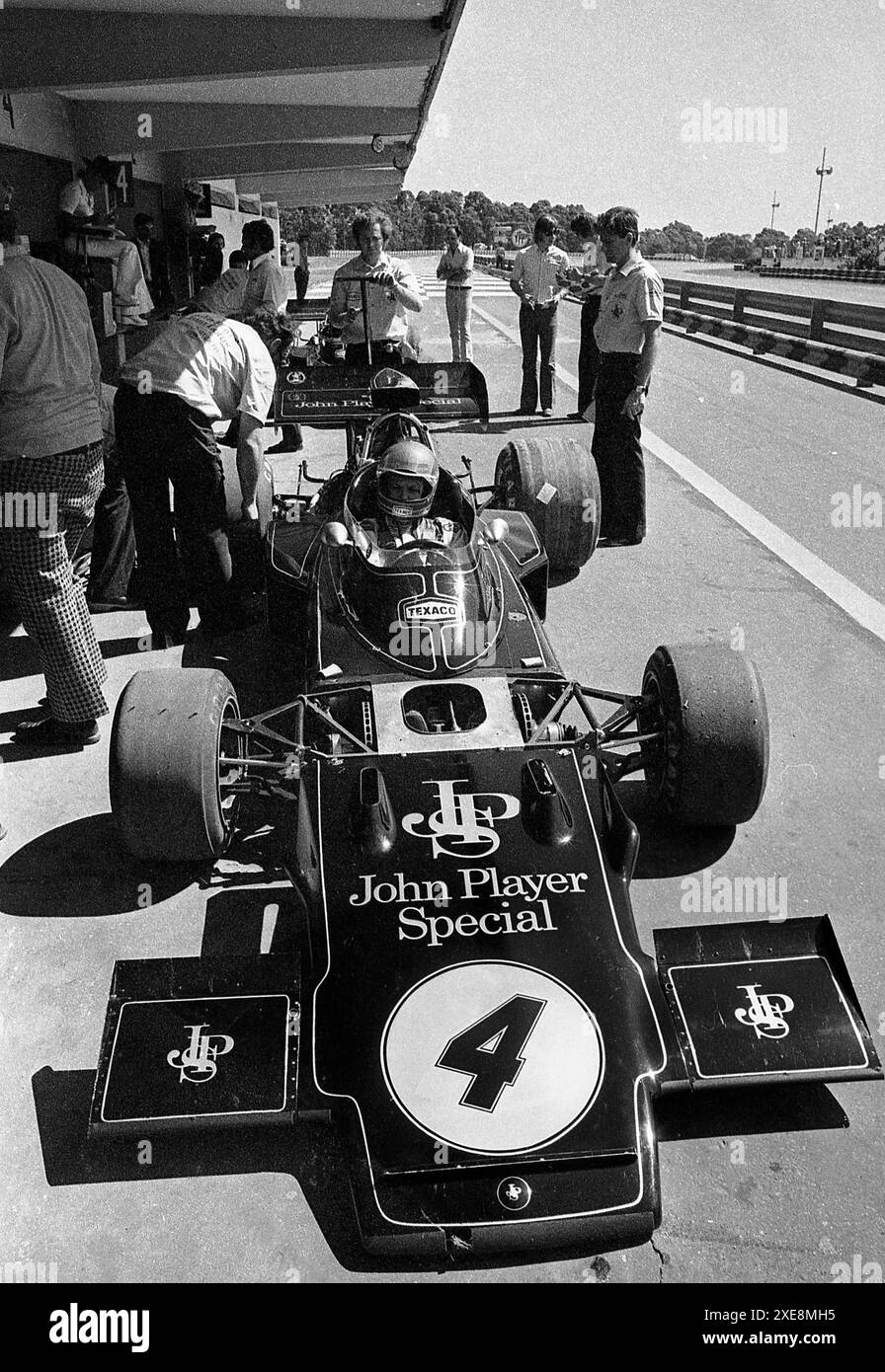 Brazilian car racer Emerson Fittipaldi at the Gran Premio Argentina ...