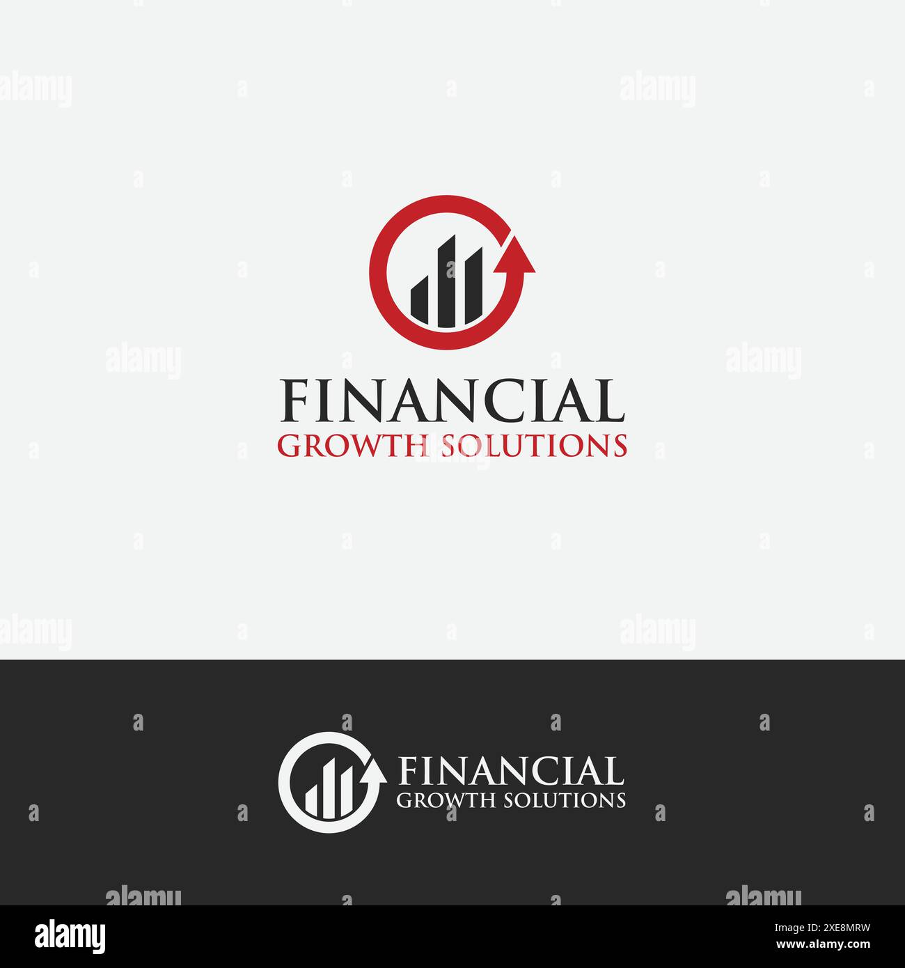 Growth logo design hi-res stock photography and images - Alamy