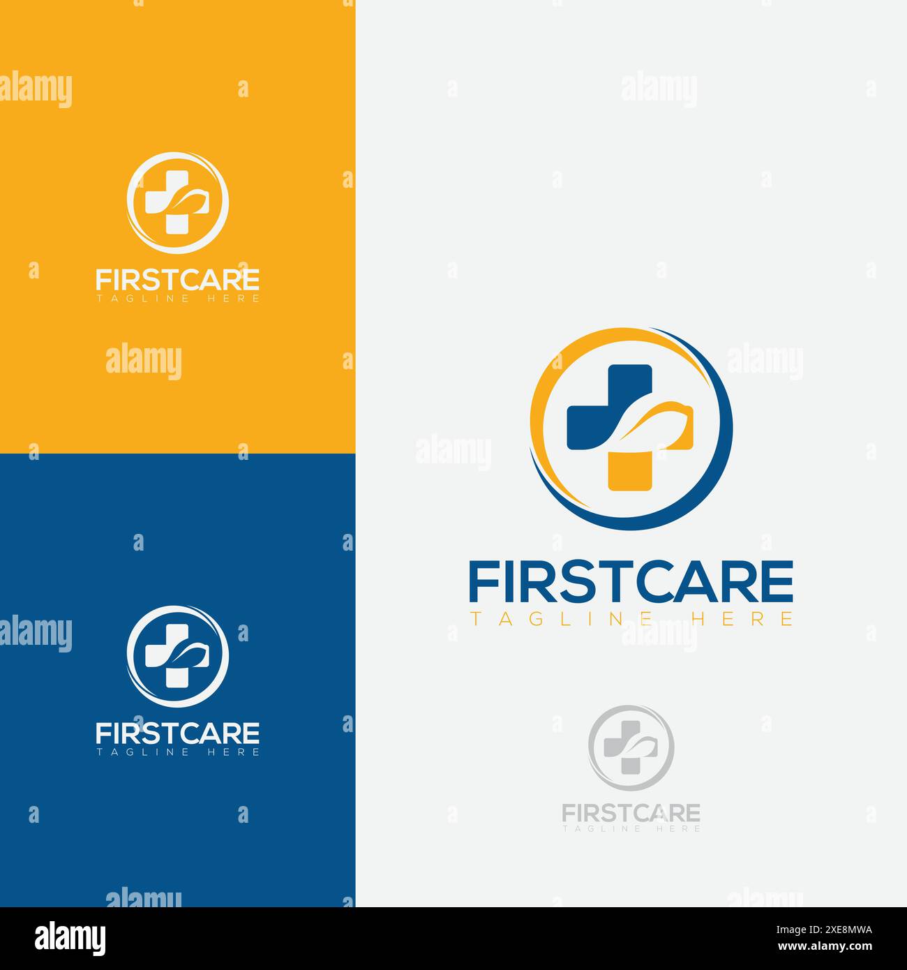 First care medical Logo Symbol. Pharmacy Logo Design Flat Vector ...