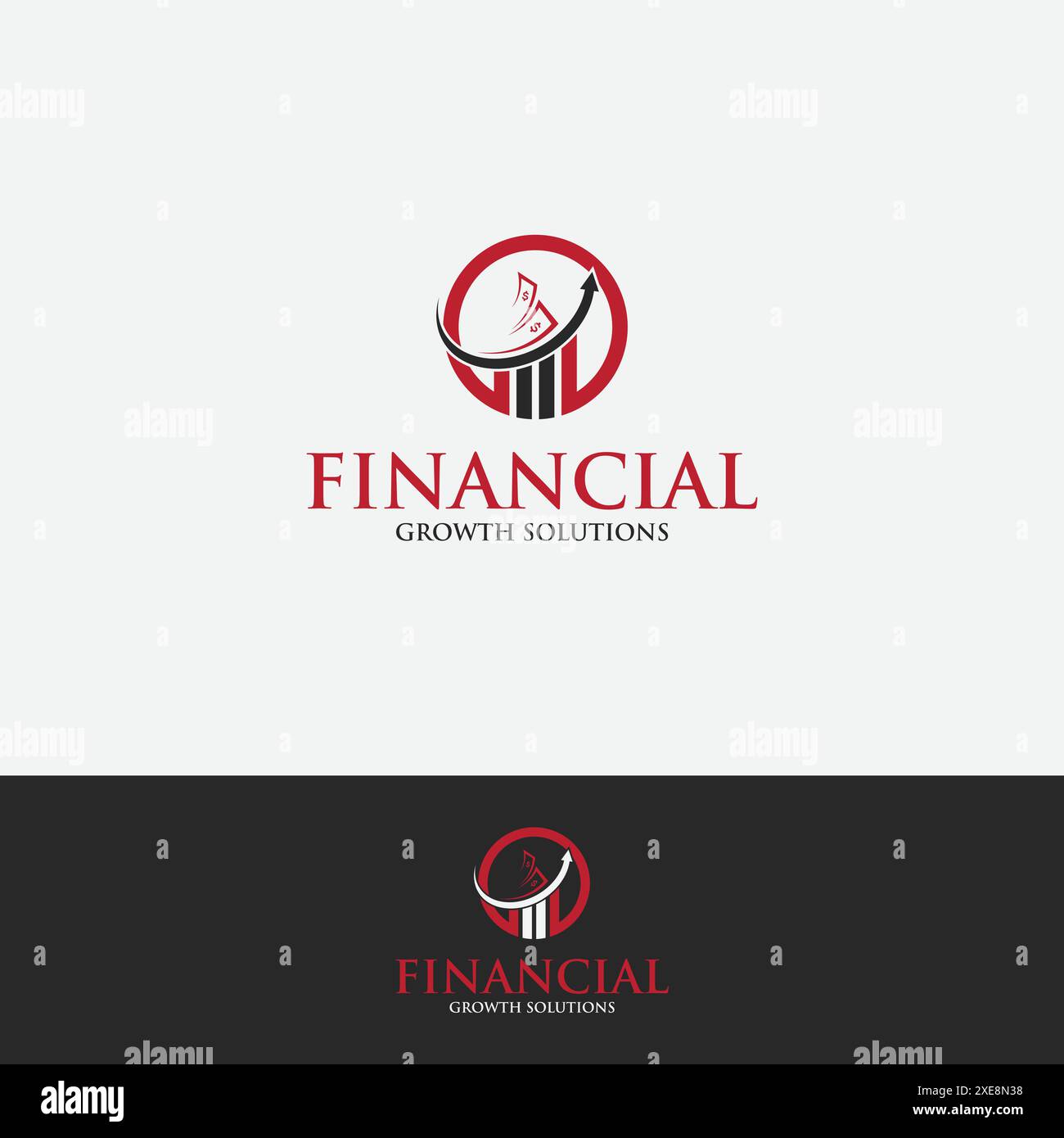 Global financial growth concept money Stock Vector Images - Alamy