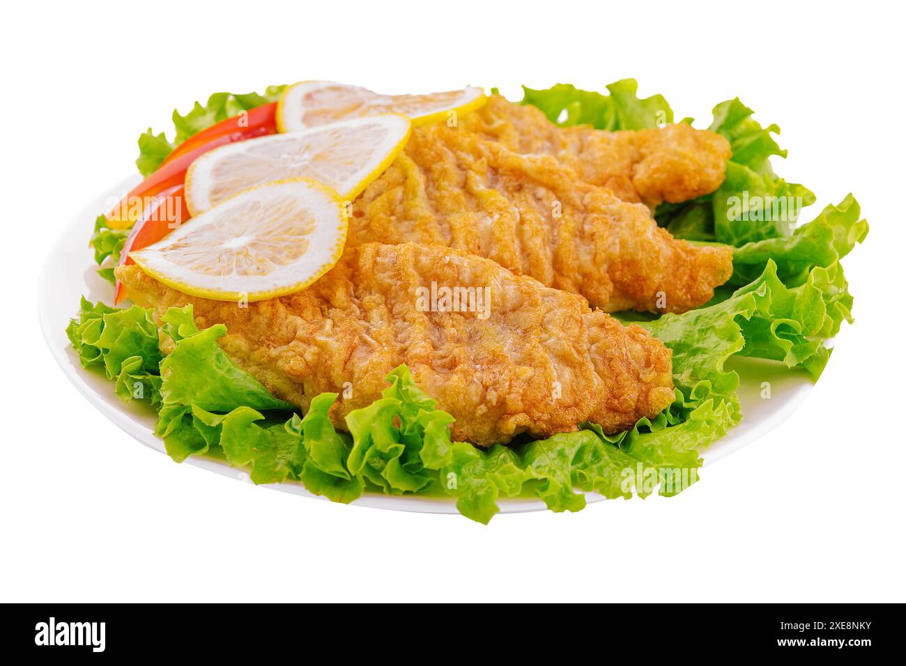 Tasty cooked chicken fillet Cut Out Stock Images & Pictures - Alamy