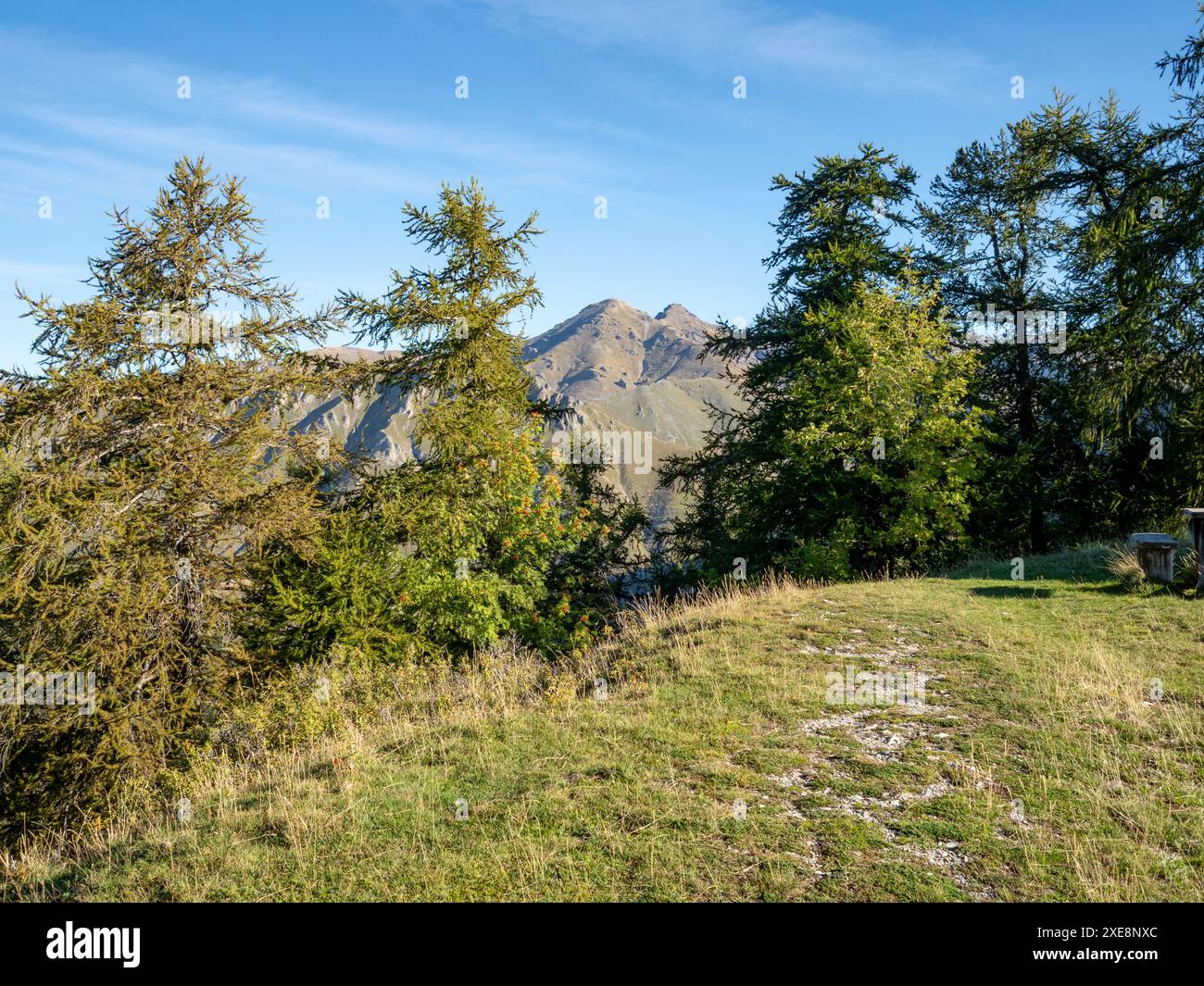 Beautiful view on french alps hi-res stock photography and images - Alamy