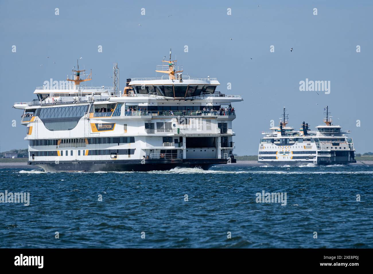 TESO ferries Texelstroom and Doktor Wagemaker in service between Den ...