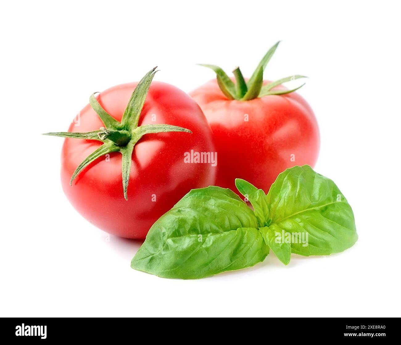 Salad tomatoes basil sweet hi-res stock photography and images - Alamy