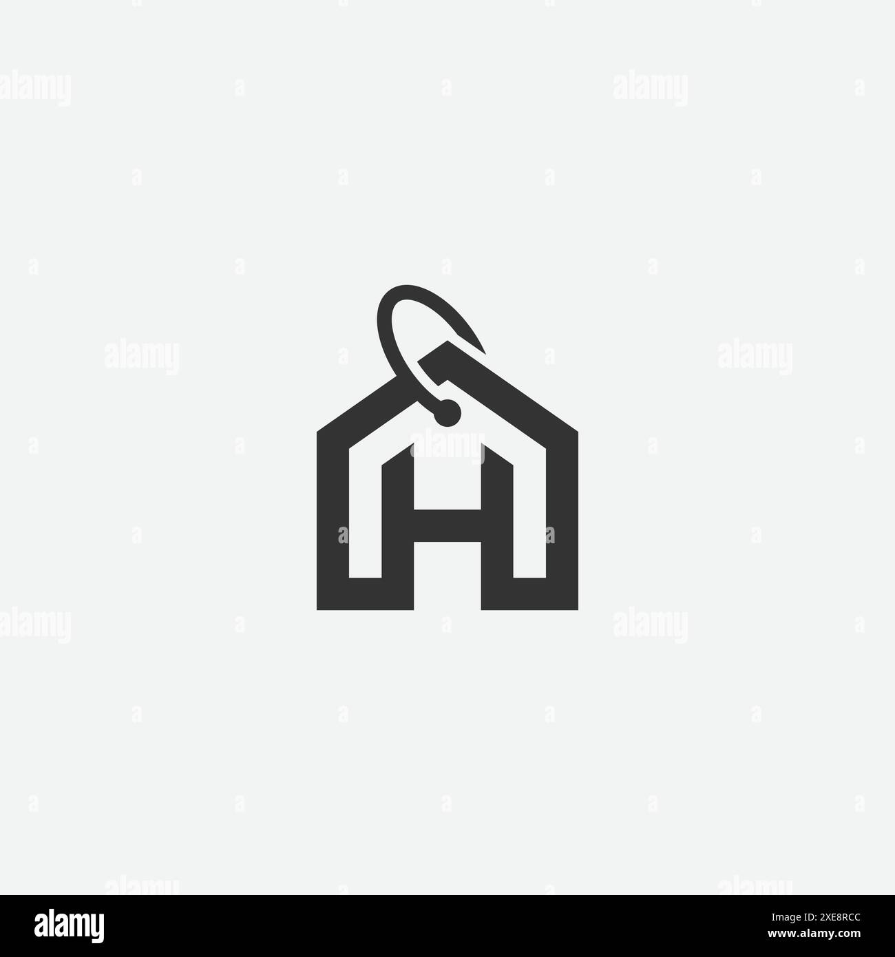 Home sale logo real Black and White Stock Photos & Images - Alamy
