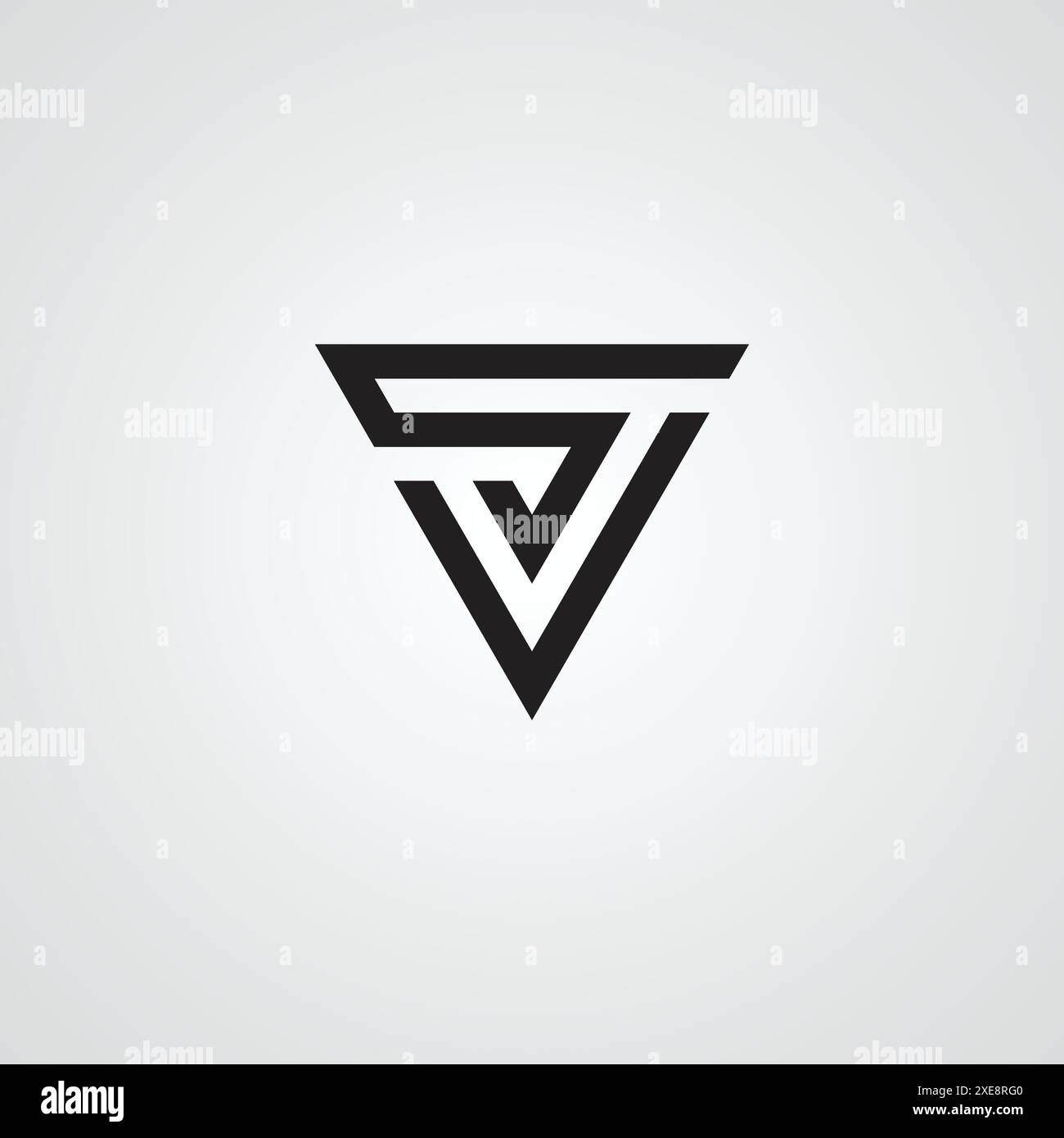 Vs minimal logo design hi-res stock photography and images - Alamy