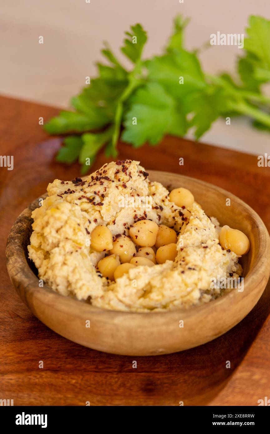 Hummus presentation hi-res stock photography and images - Alamy