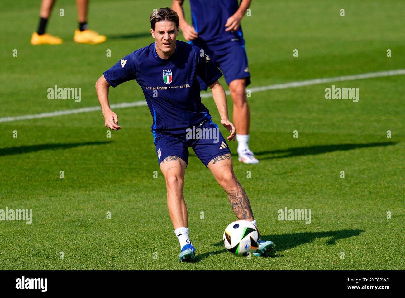 Iserlohn, Germany. 26th June, 2024. Italy's Nicolo Fagioli during ...