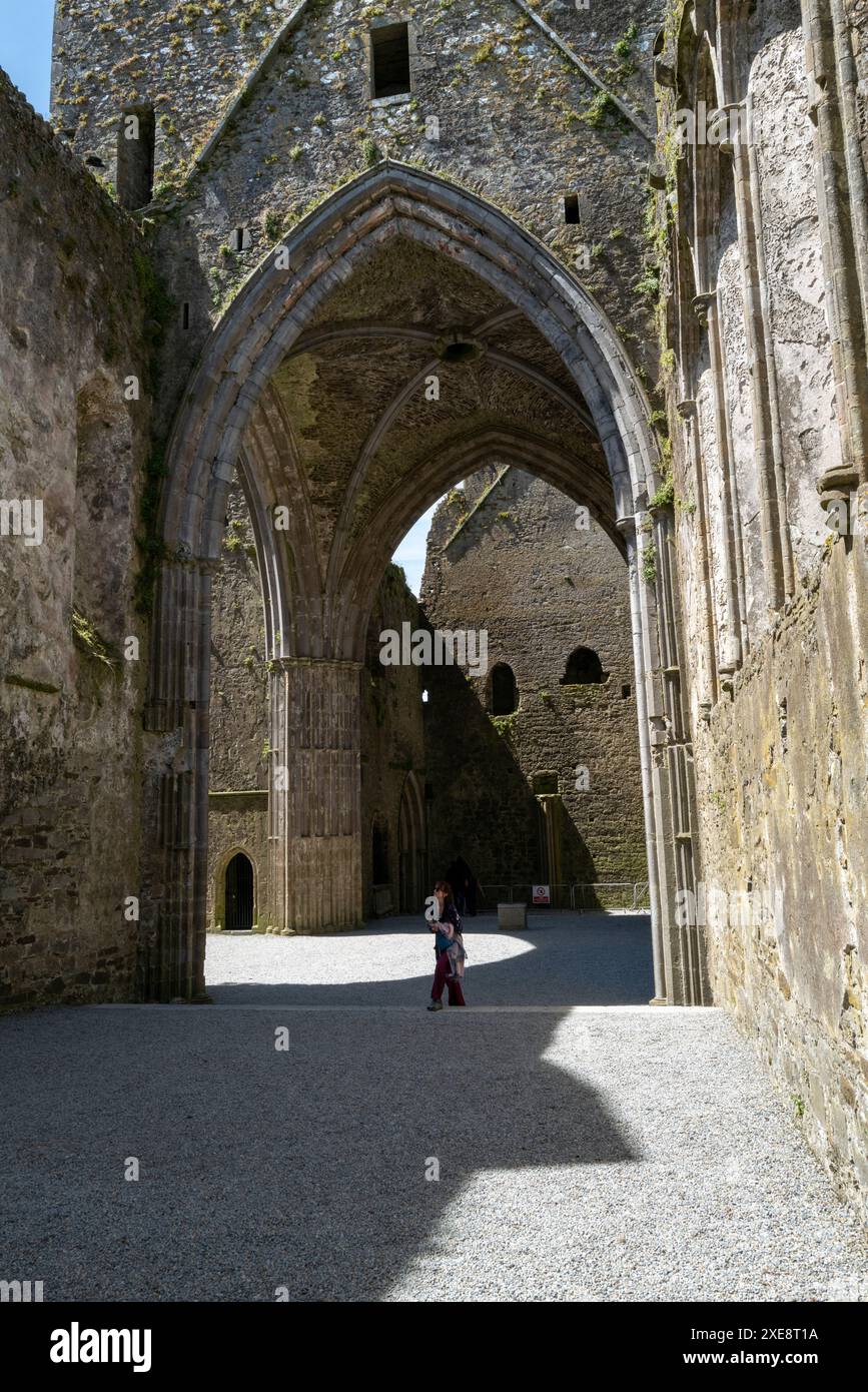 Set on a dramatic outcrop of limestone in the Golden Vale, the Rock of ...