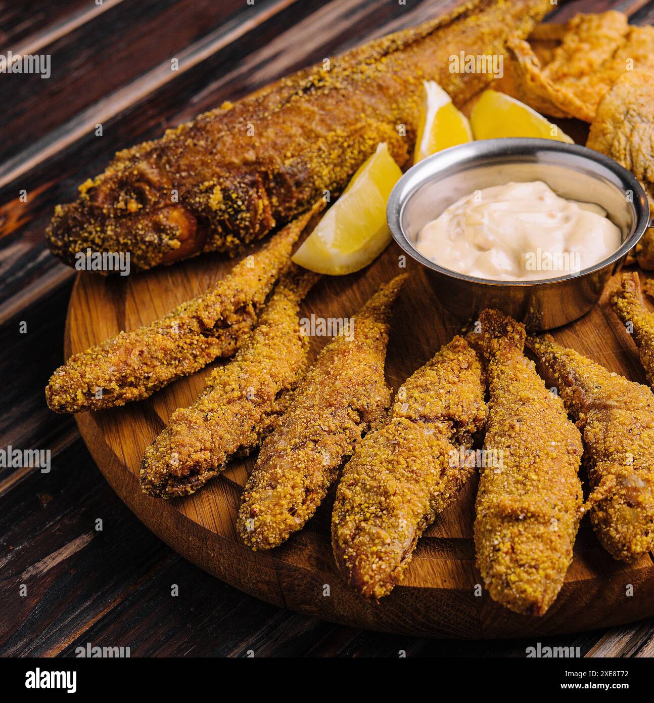 Shrimps mussels fried on hi-res stock photography and images - Alamy