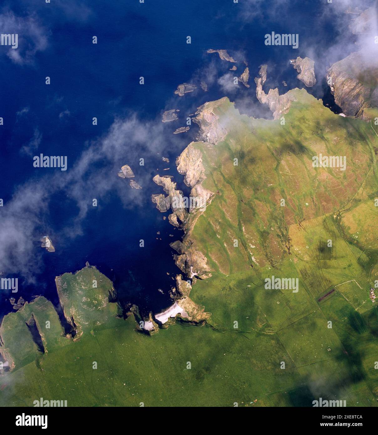 Fair Isle, the most remote inhabited island in the United Kingdom ...