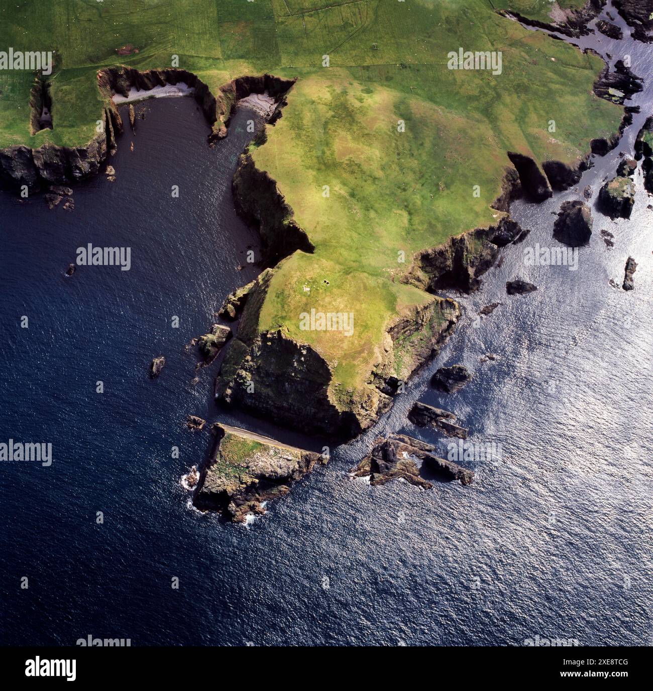 Fair Isle, the most remote inhabited island in the United Kingdom ...