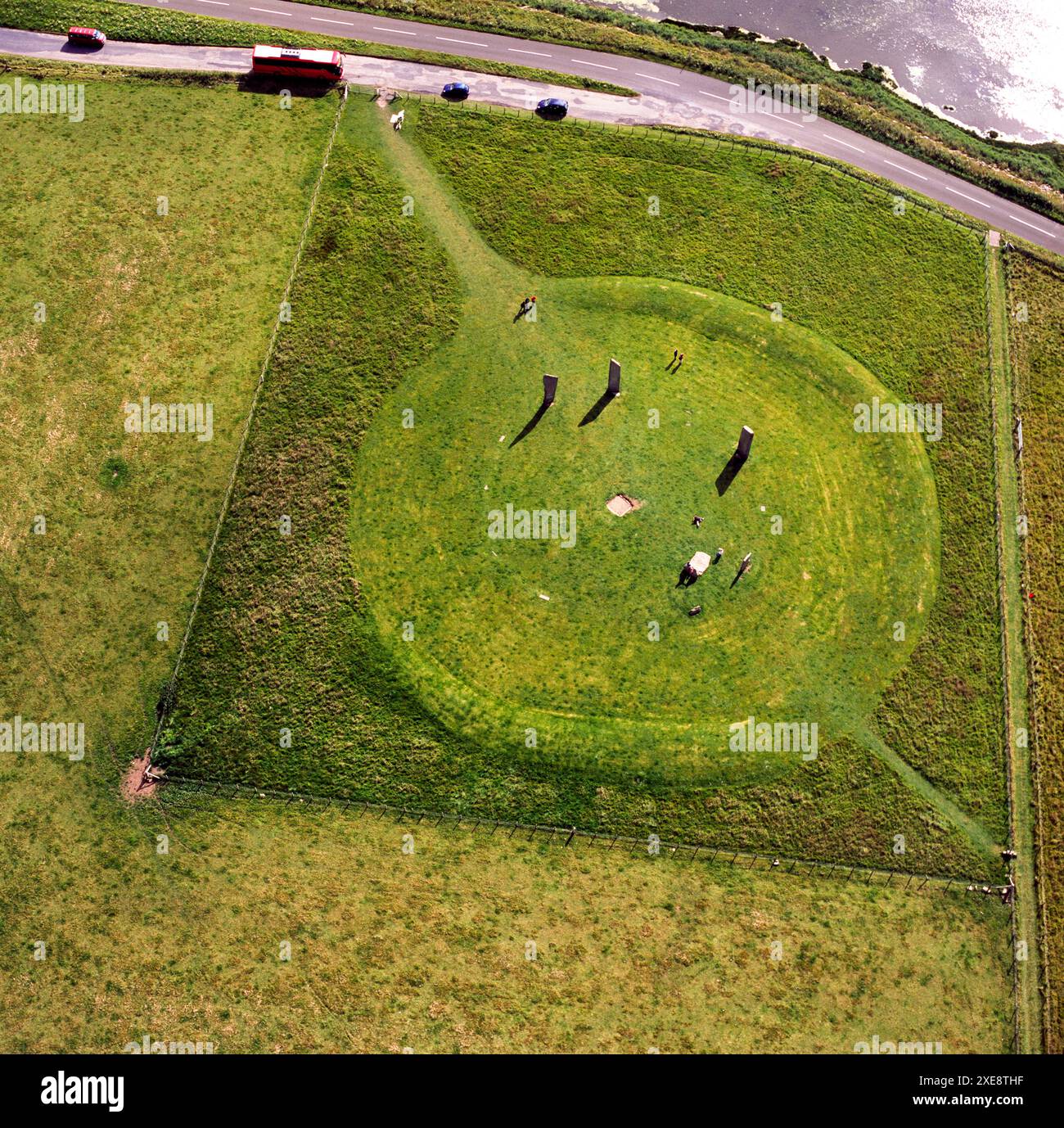 Standing Stones of Stenness, an Neolithic monument on the mainland of ...