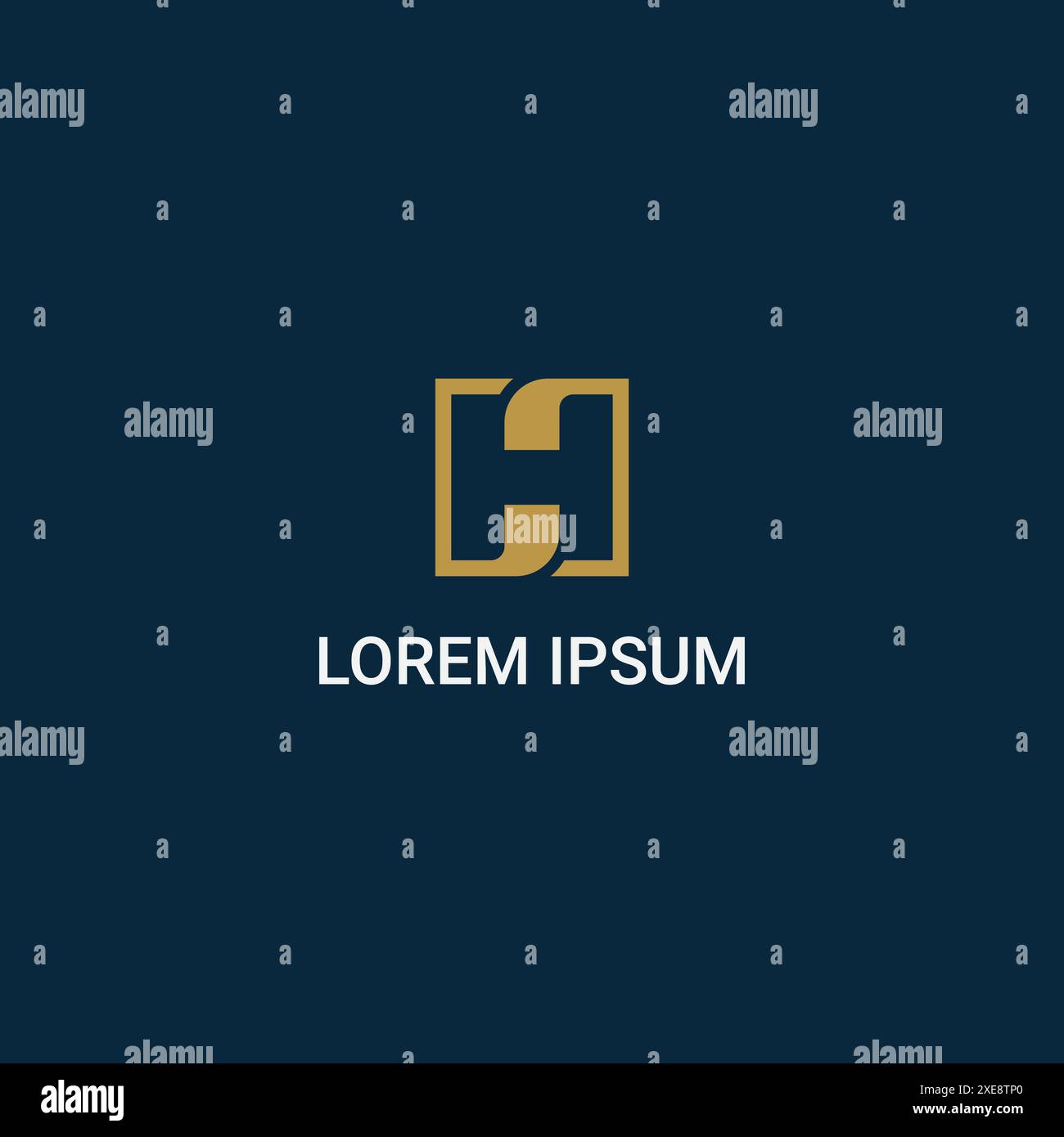 Letter h logo hi-res stock photography and images - Alamy