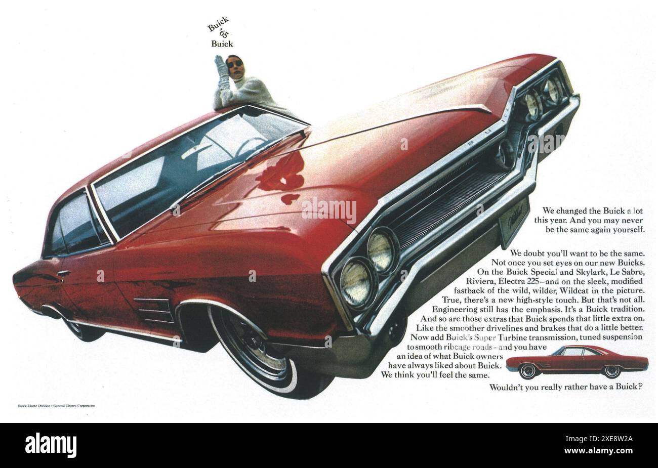 1964 Buick Wildcat '64 Ad Stock Photo - Alamy