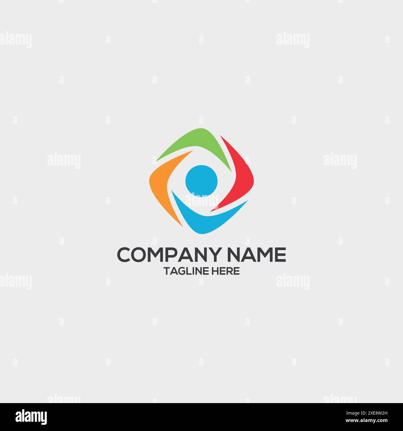 foundation Logo Colorful Design Template Vector. Community Logo ...