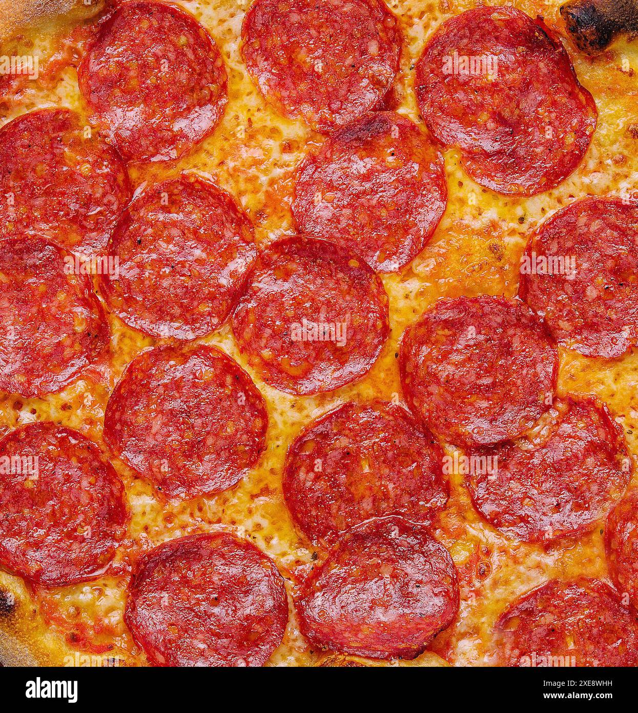 Tasty pepperoni pizza salami hi-res stock photography and images - Alamy