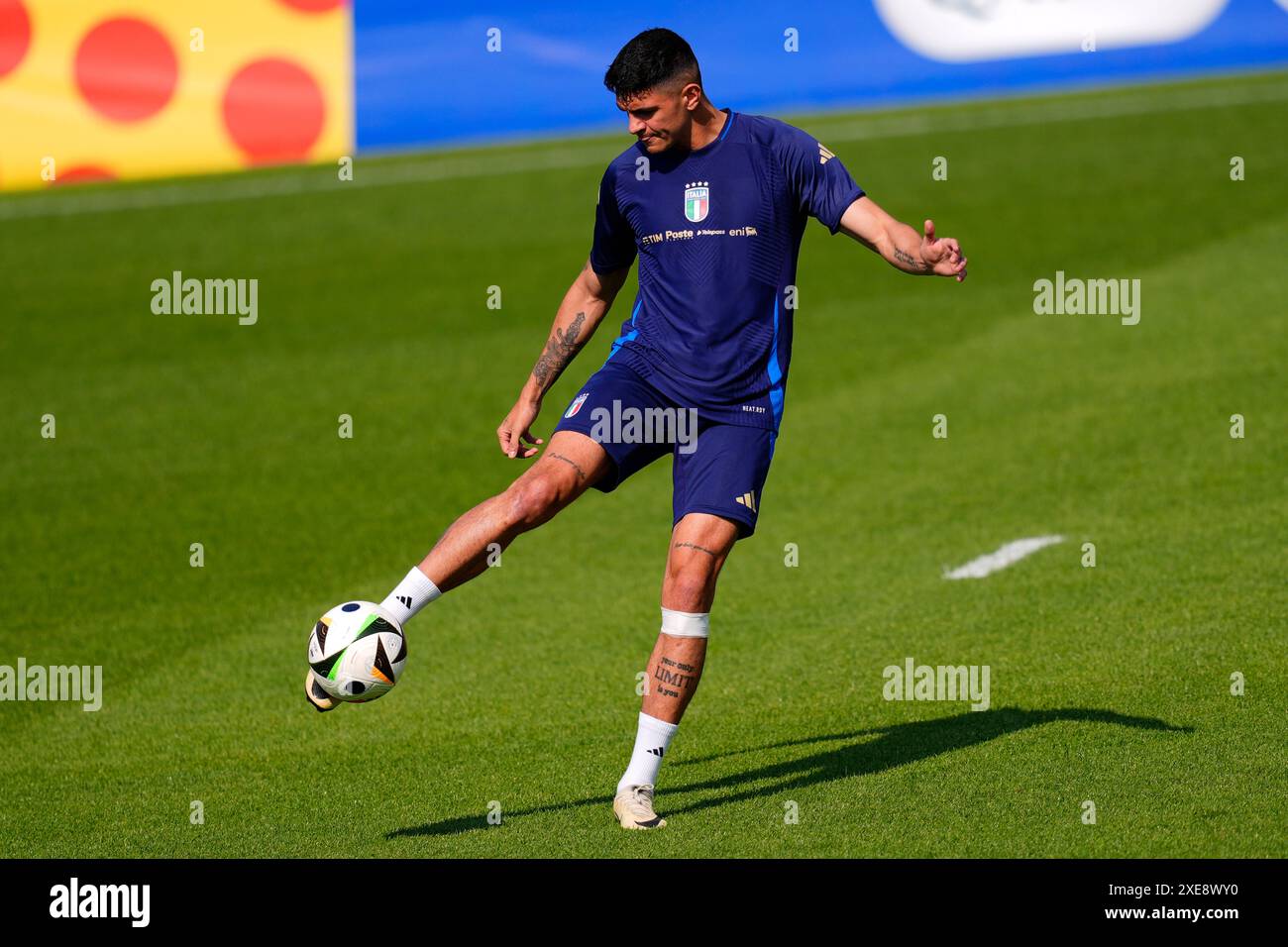 Iserlohn, Germany. 26th June, 2024. Italy's Raoul Bellanova during ...