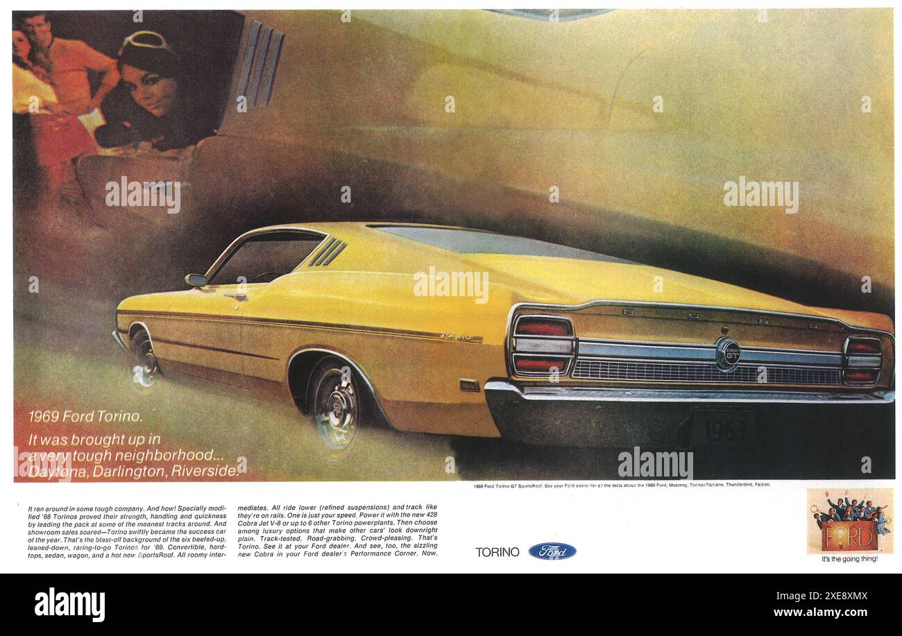 1969 ford torino hi-res stock photography and images - Alamy