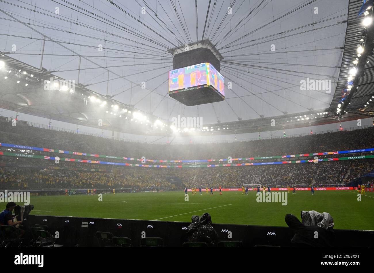 26 June 2024, Hesse, Frankfurt/M.: Soccer, UEFA Euro 2024, European ...