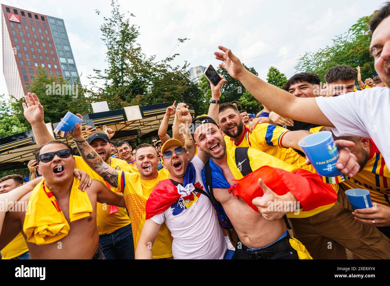 26 June 2024, Hesse, Frankfurt/Main: Soccer, UEFA Euro 2024, European ...