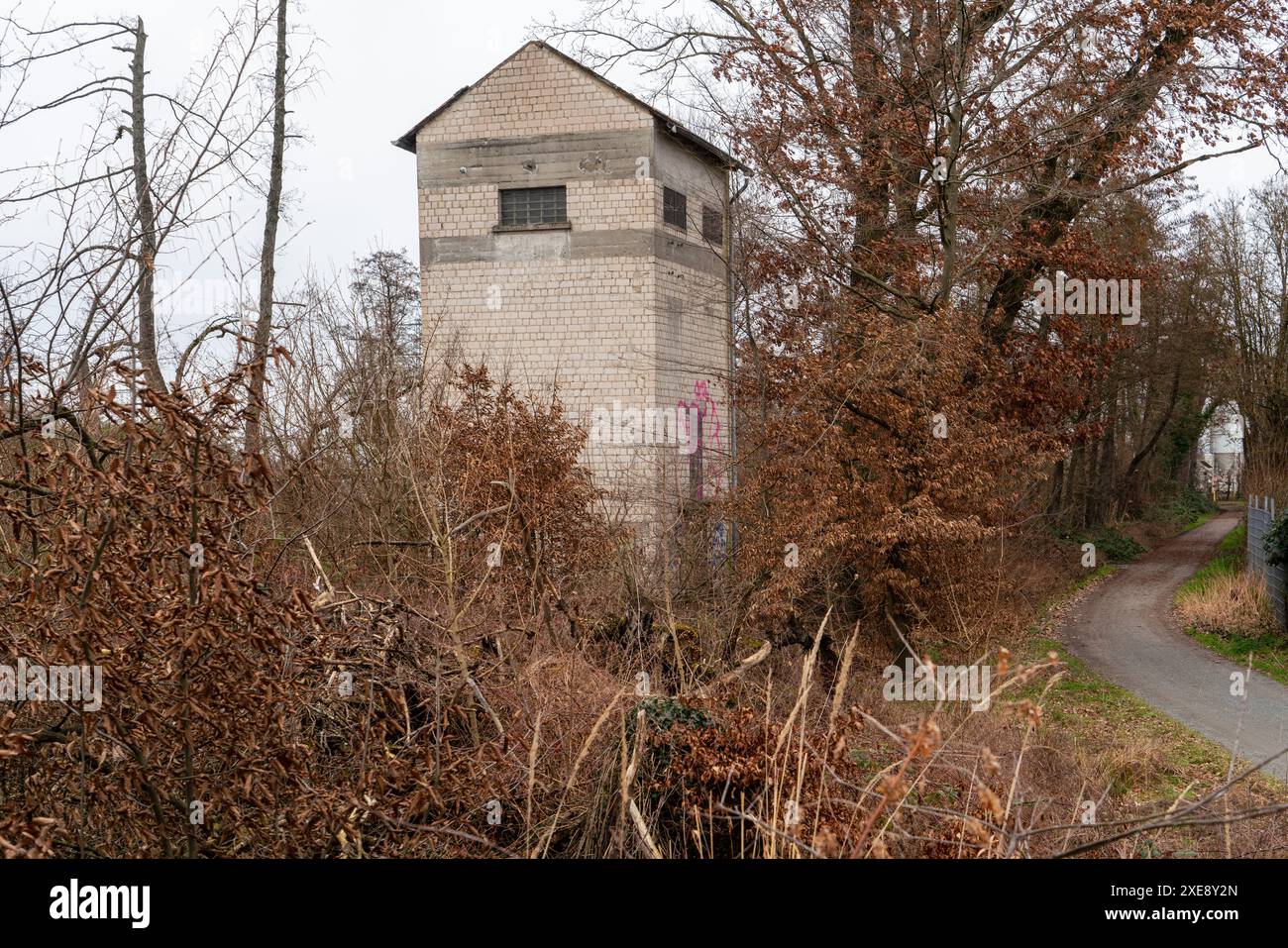 Old transformer house Stock Photo - Alamy
