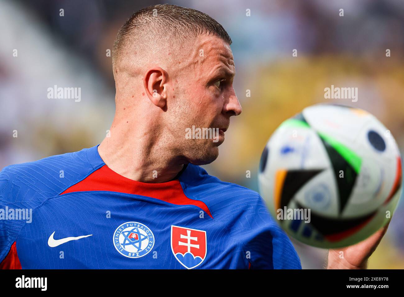 Denis Vavro (Slovakei #03) GER, Slovakia (SVK) vs. Romania (ROU ...