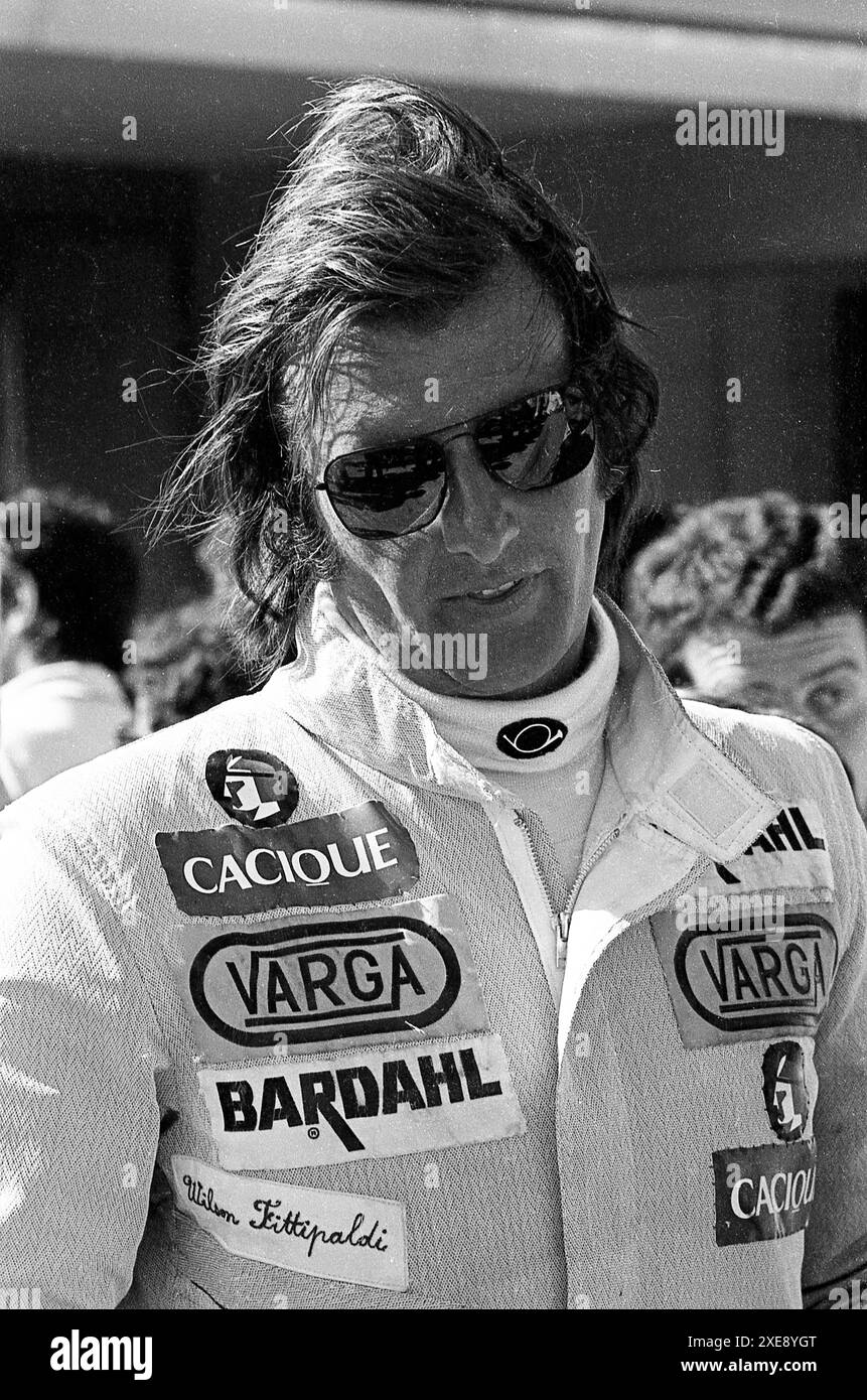 Brazilian car racer Wilson Fittipaldi at the Gran Premio Argentina ...