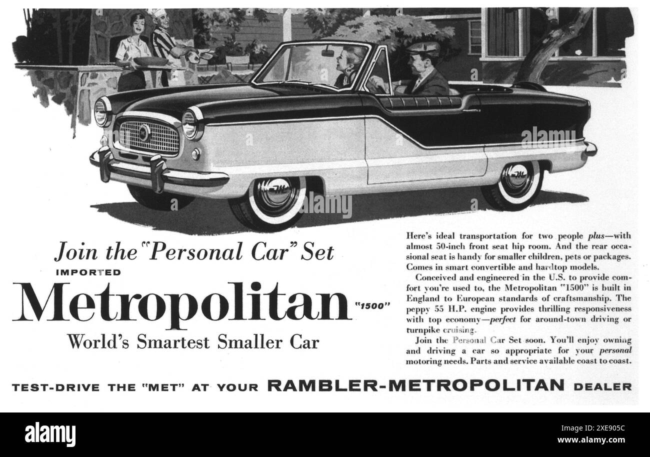 1960 rambler car hi-res stock photography and images - Alamy