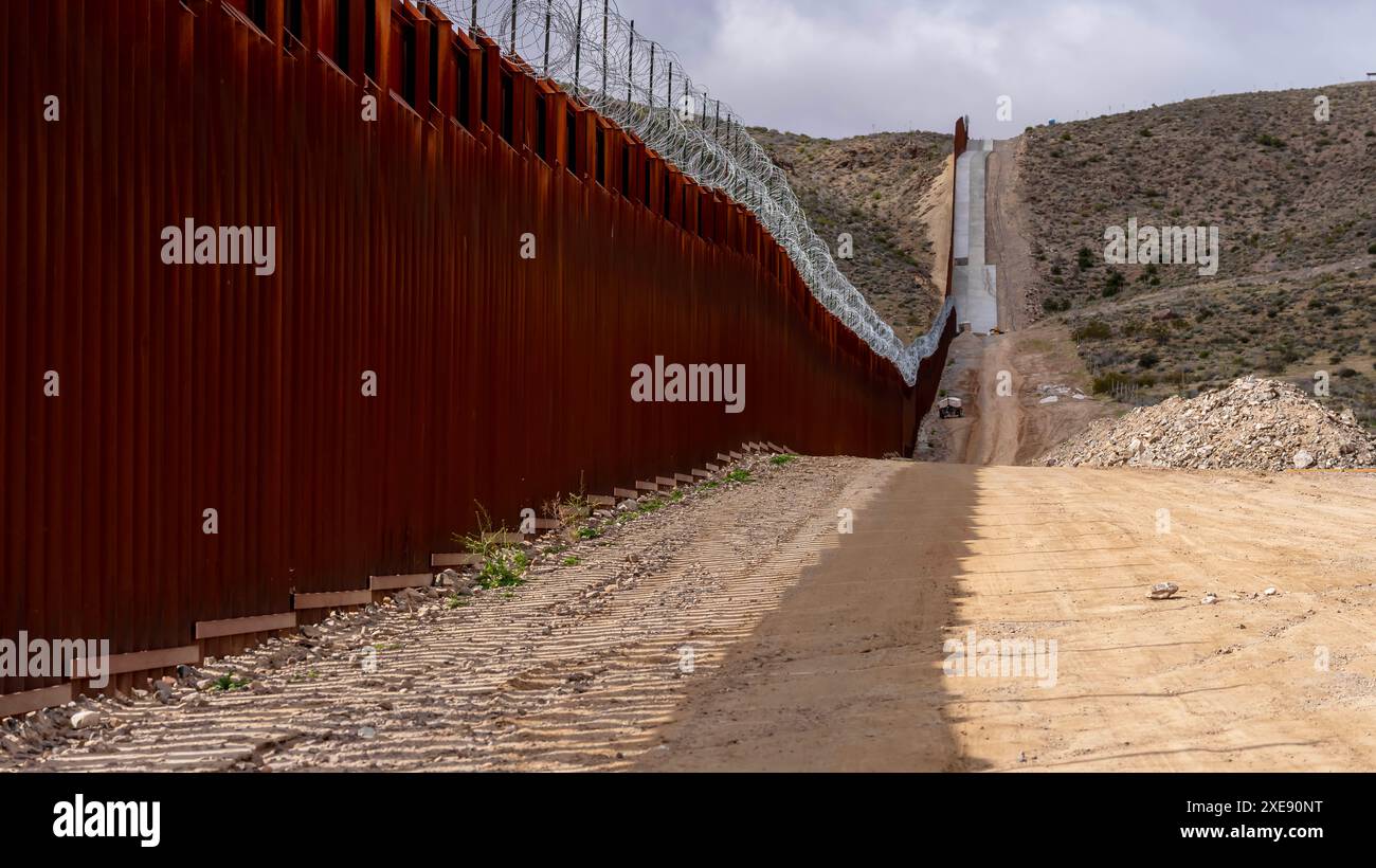 Guardian Barrier: Jacumba Hot Springs Border Wall Securing the US ...