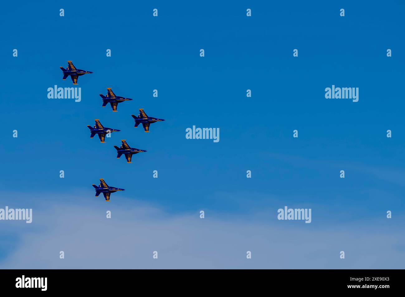 Blue Angels Soar in Precision: Pre-Season Formation Practice at Naval ...