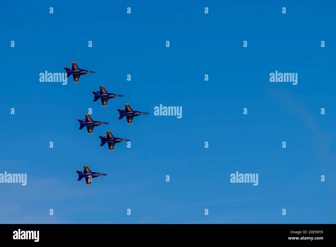 Blue Angels Soar in Precision: Pre-Season Formation Practice at Naval ...
