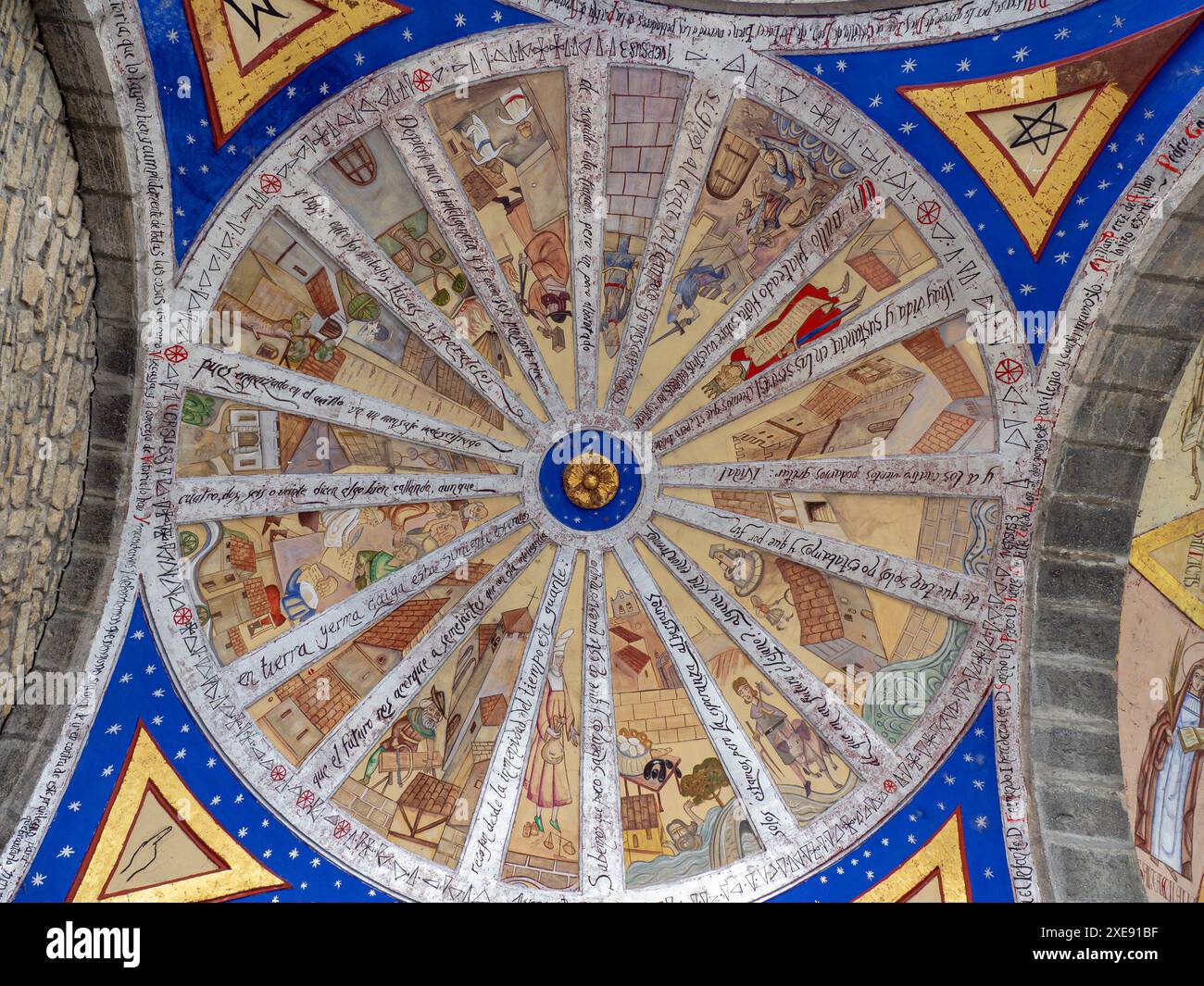 Medieval iconography hi-res stock photography and images - Alamy