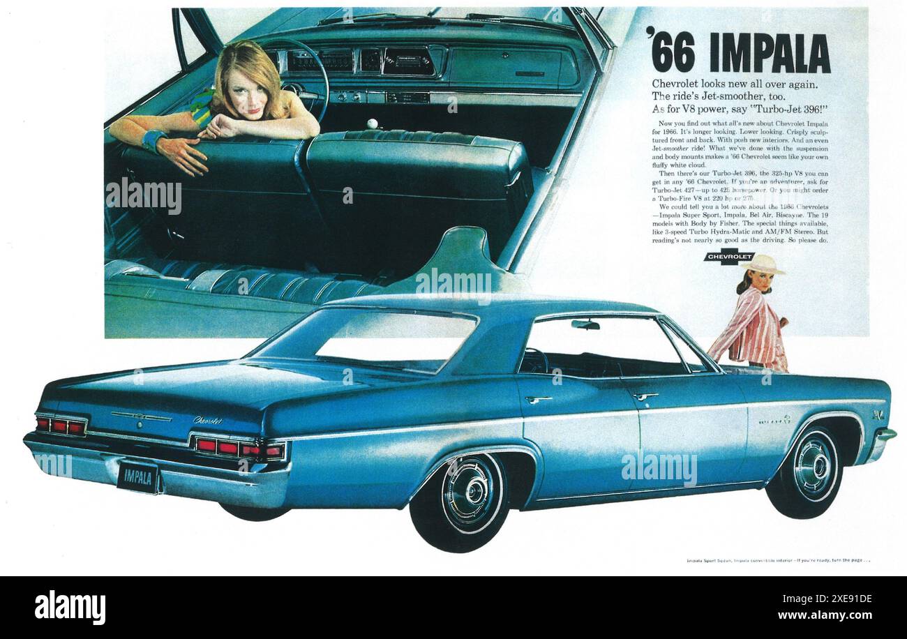 1966 impala chevrolet Cut Out Stock Images & Pictures - Alamy
