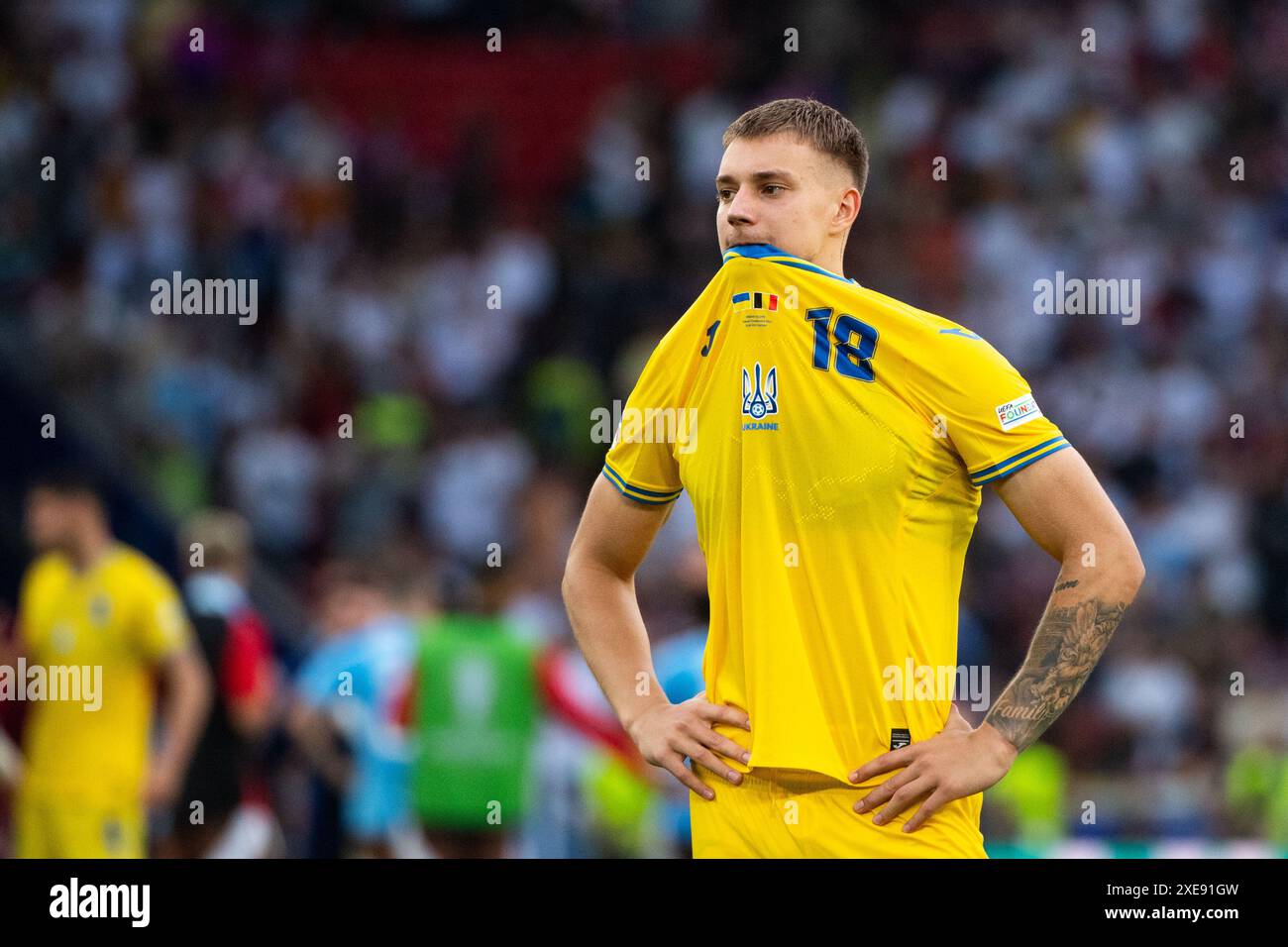 Volodymyr Brazhko (Ukraine, #18) ist enttauescht ueber das ...