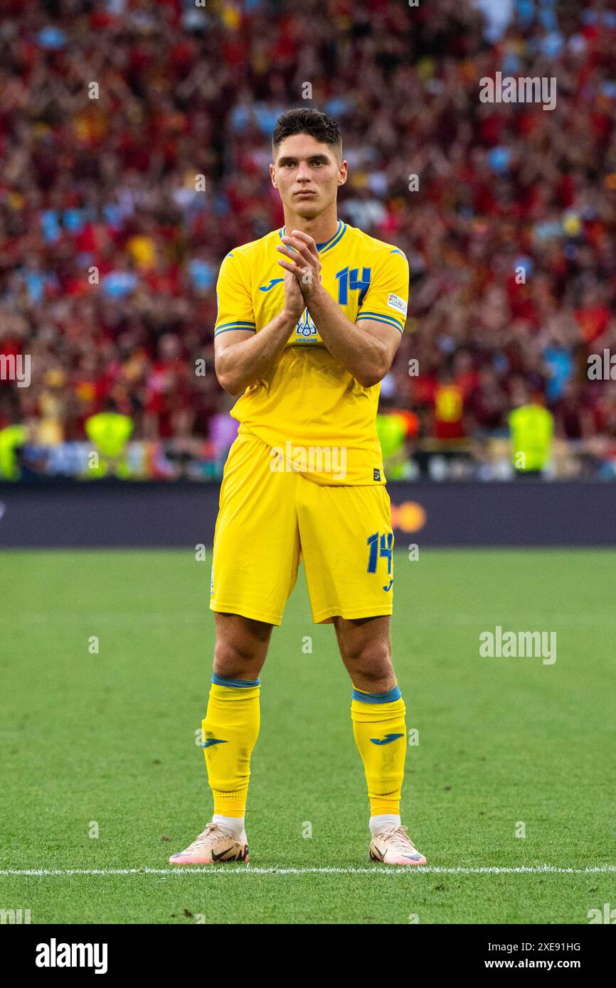 Heorhii Sudakov (Ukraine, #14) ist enttauescht ueber das Unentschieden ...