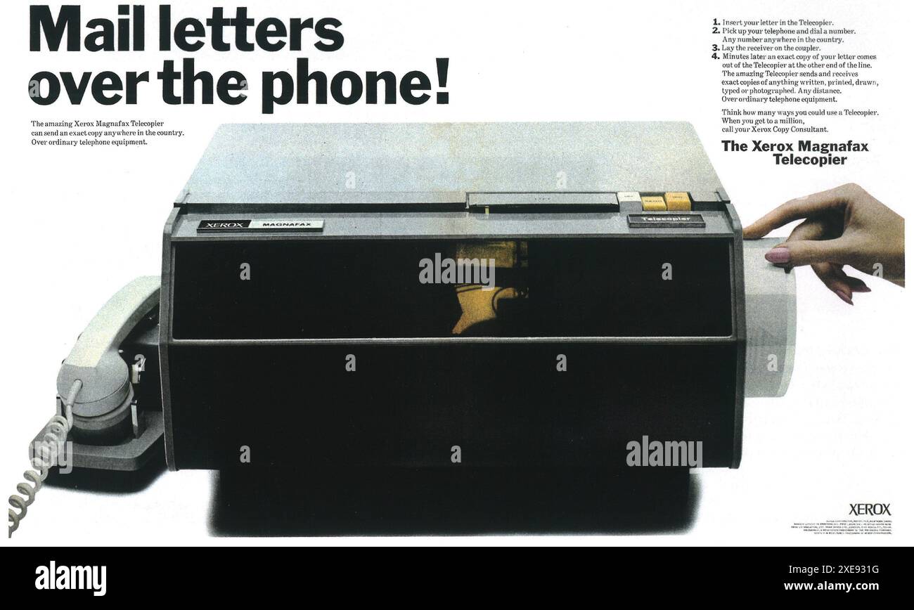 Xerox 1960s hi-res stock photography and images - Alamy