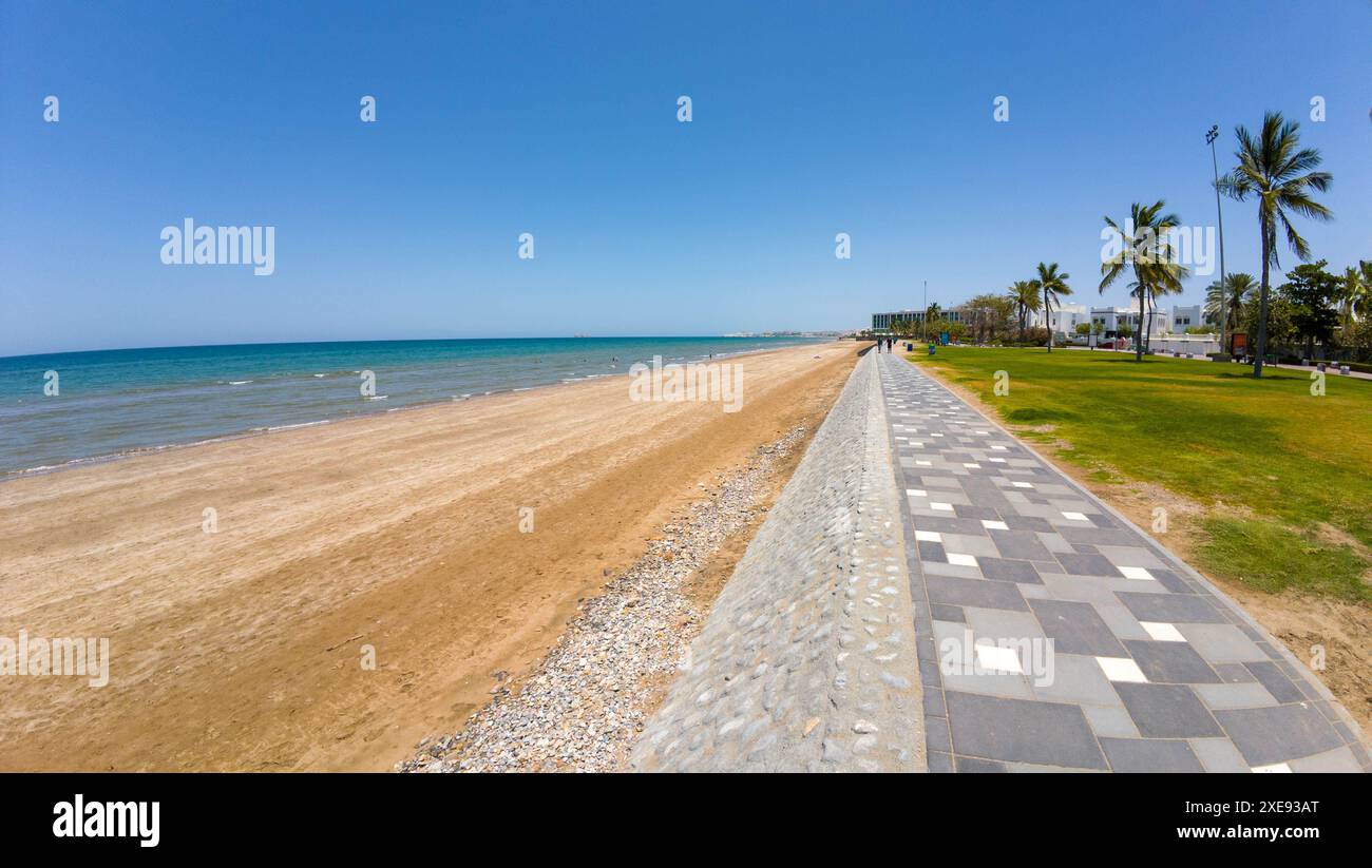 Photography of golden beach in Muscat, Oman during sunny spring day ...