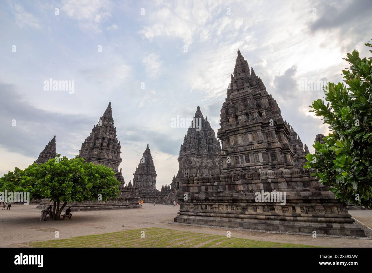 Prambanan, complex of ancient Hindu temples in Central Java, Yogyakarta ...