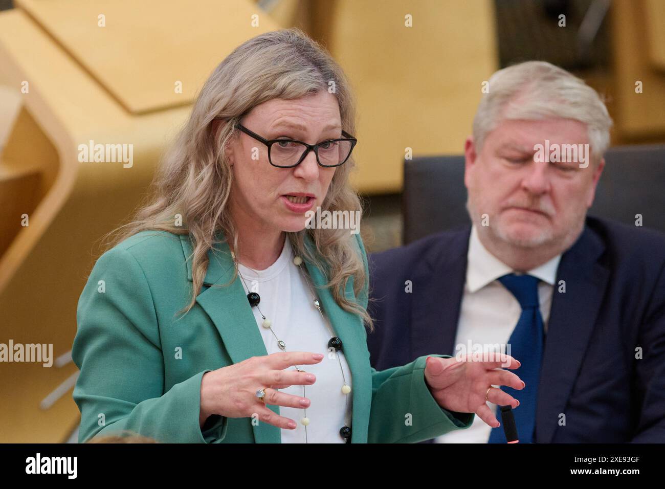 Edinburgh Scotland, UK 26 June 2024. Minister for Climate Action ...