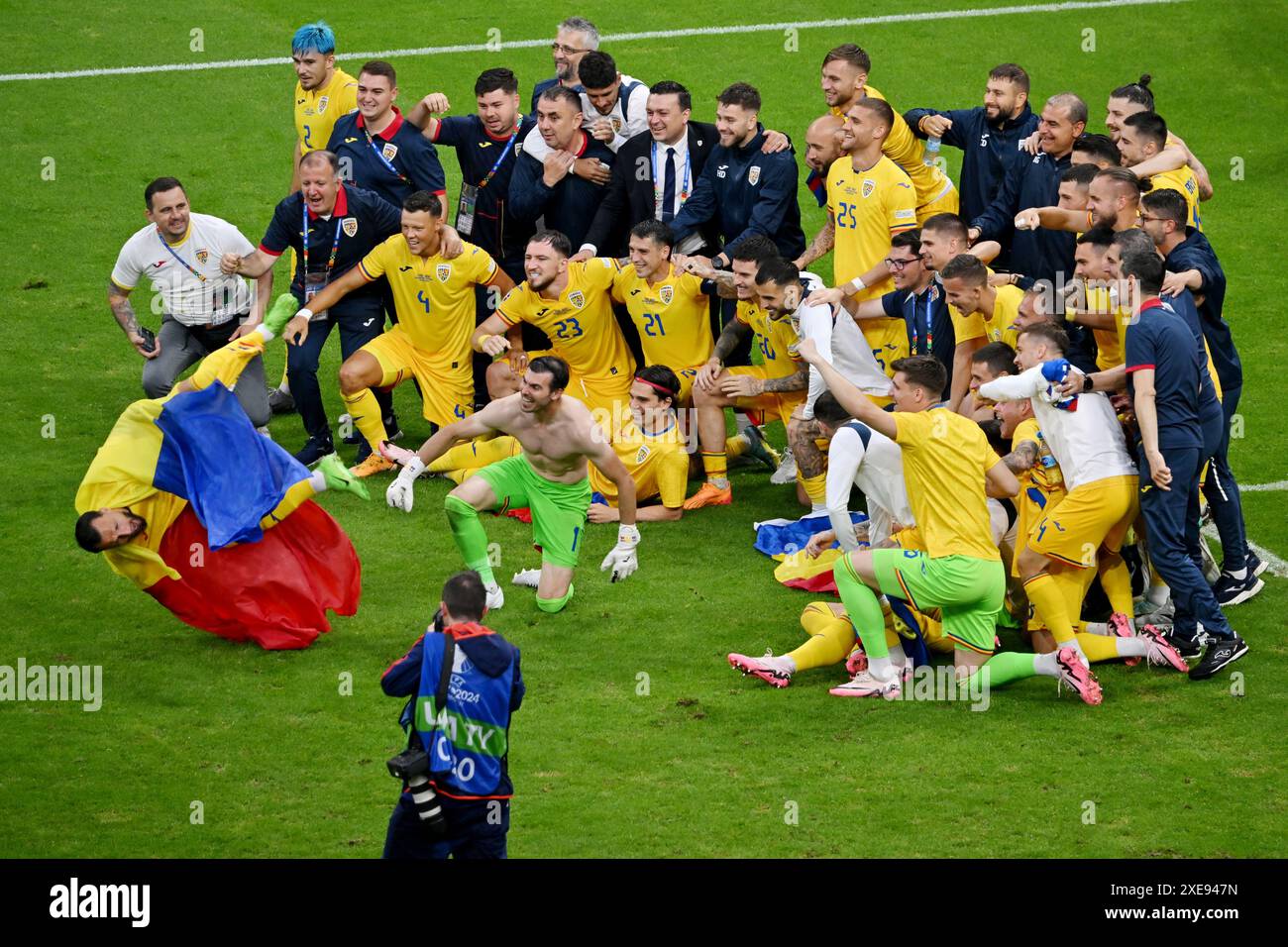 26 June 2024, Hesse, Frankfurt/M.: Soccer, UEFA Euro 2024, European ...