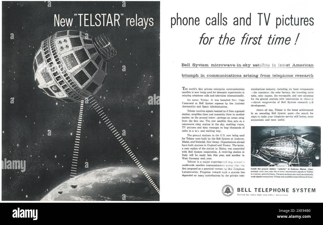 Old telstar Cut Out Stock Images & Pictures - Alamy