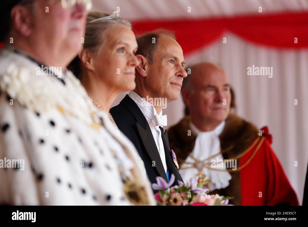 The Lord Mayor of London, Michael Mainelli, Elisabeth Mainelli, and the ...