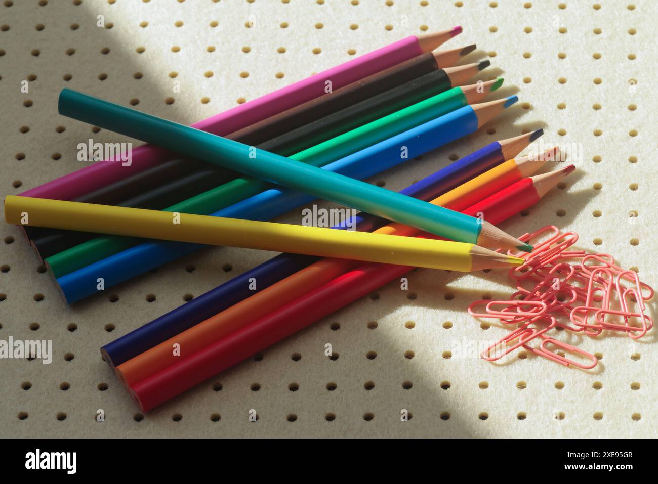Different paper binder clips hi-res stock photography and images - Alamy