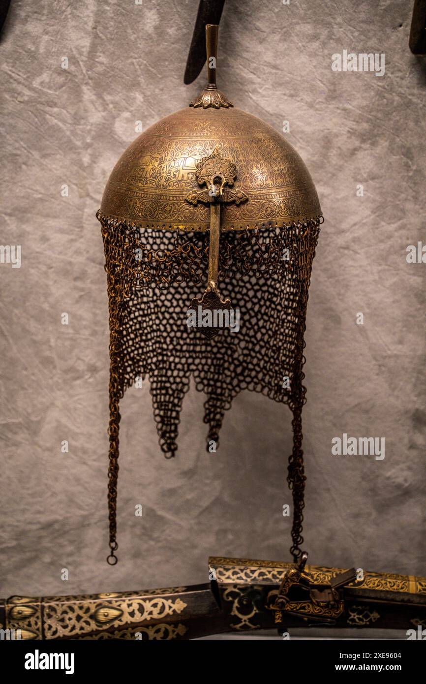 Persian helmet hi-res stock photography and images - Alamy
