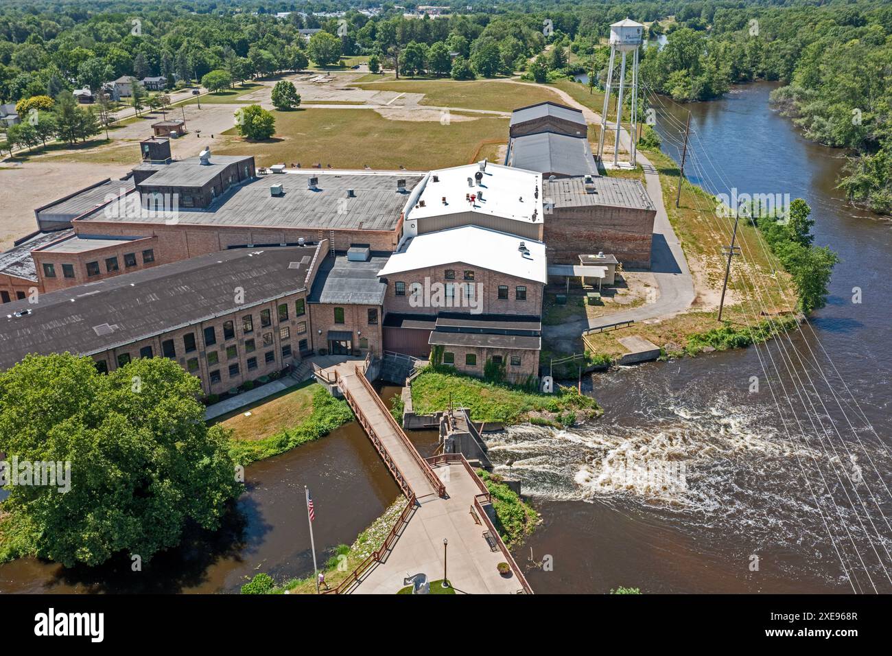 Plainwell, Michigan - The Michigan Paper Company Mill Historic District ...