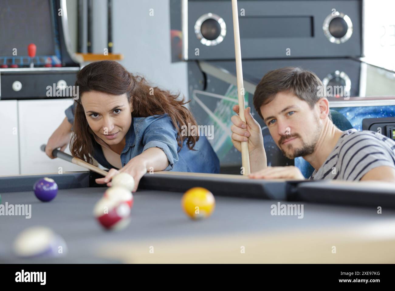 Billiard hall hi-res stock photography and images - Alamy